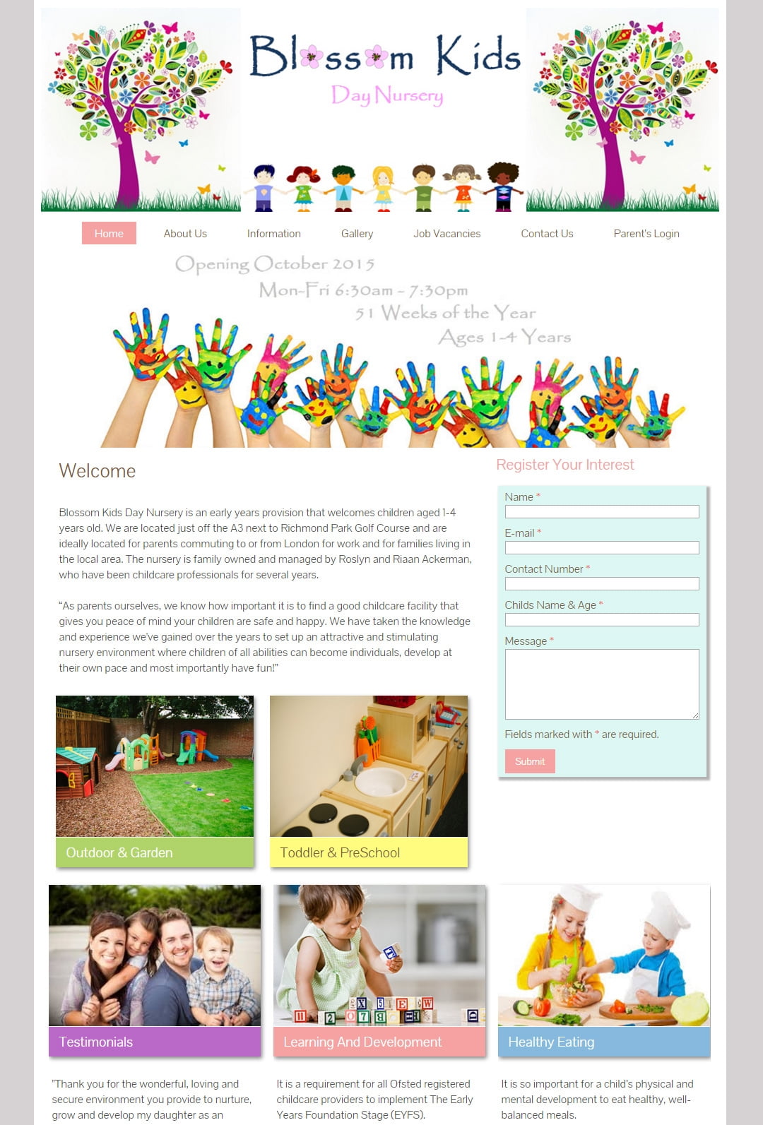 Portfolio - NurseryWeb